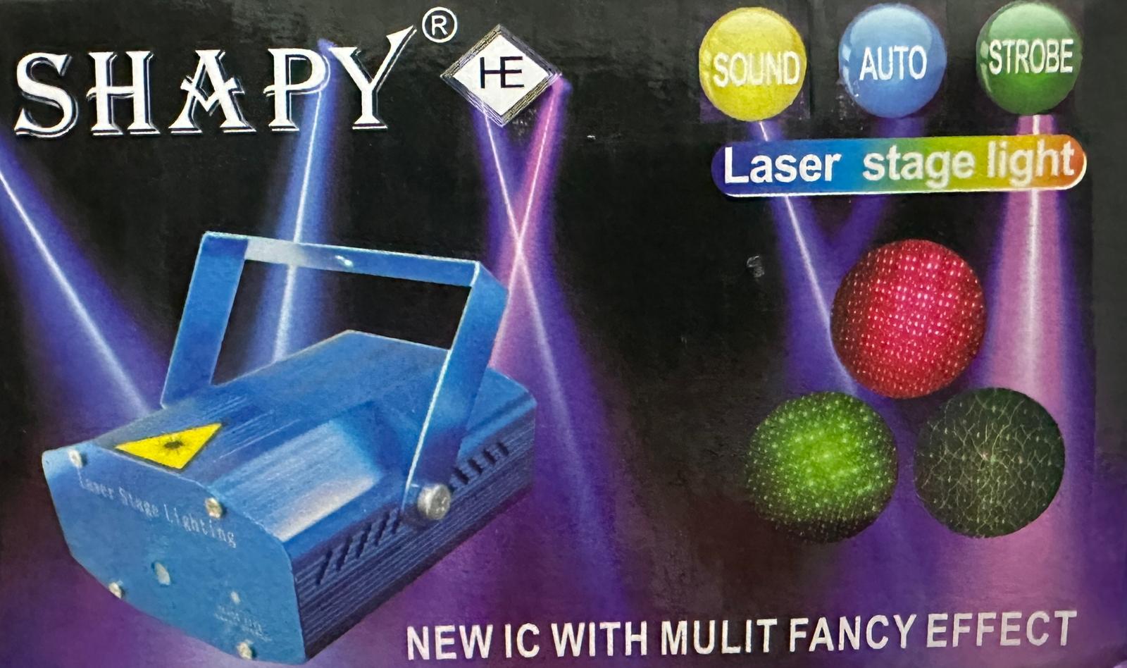 Laser Stage Light (Full Metal Body) - Golden Sculptor
