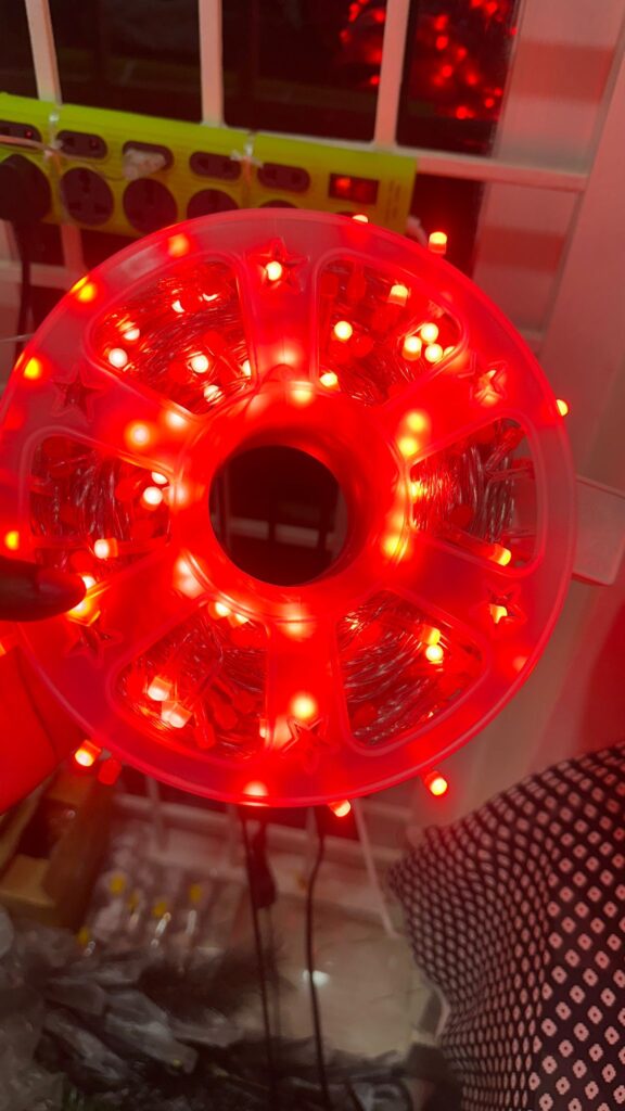 50M Red LED Rope Light – Reel Pack - Golden Sculptor